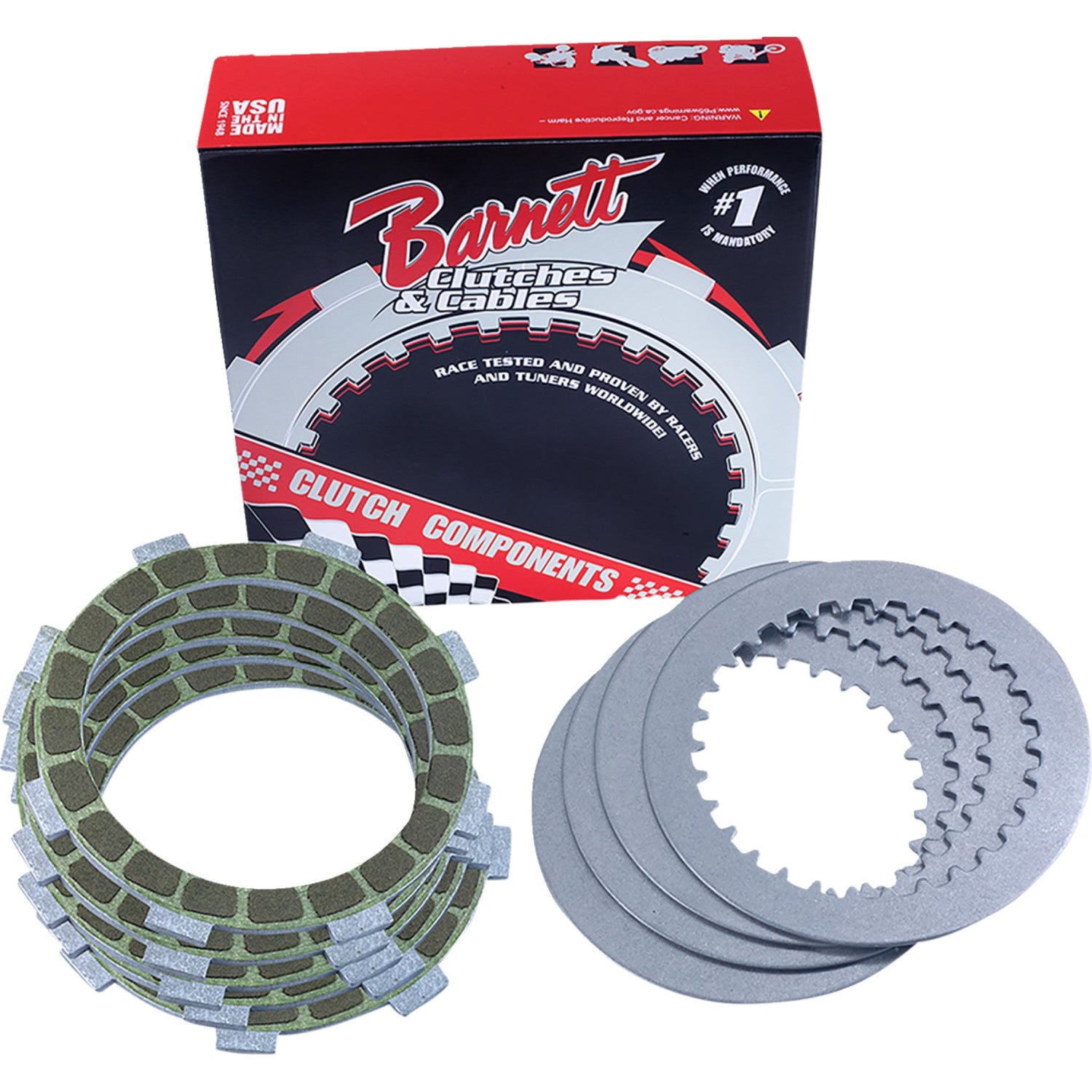 BARNETT 1131-3984 306-45-10002 Clutch Kit kevlar - z125 pro – Black ...